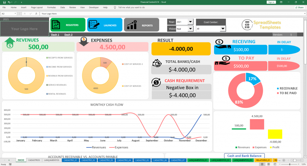 Full Financial Management: Complete, simple, easy and without monthly ...