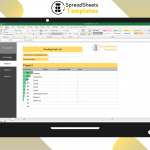 Pending Task List - Spreadsheets Templates